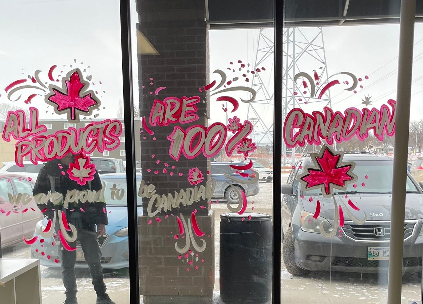 Business Window Painting | Real Life Signs