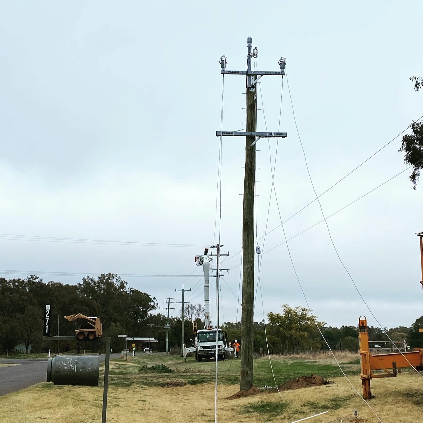Powerline in Orange | Central West Power Construction