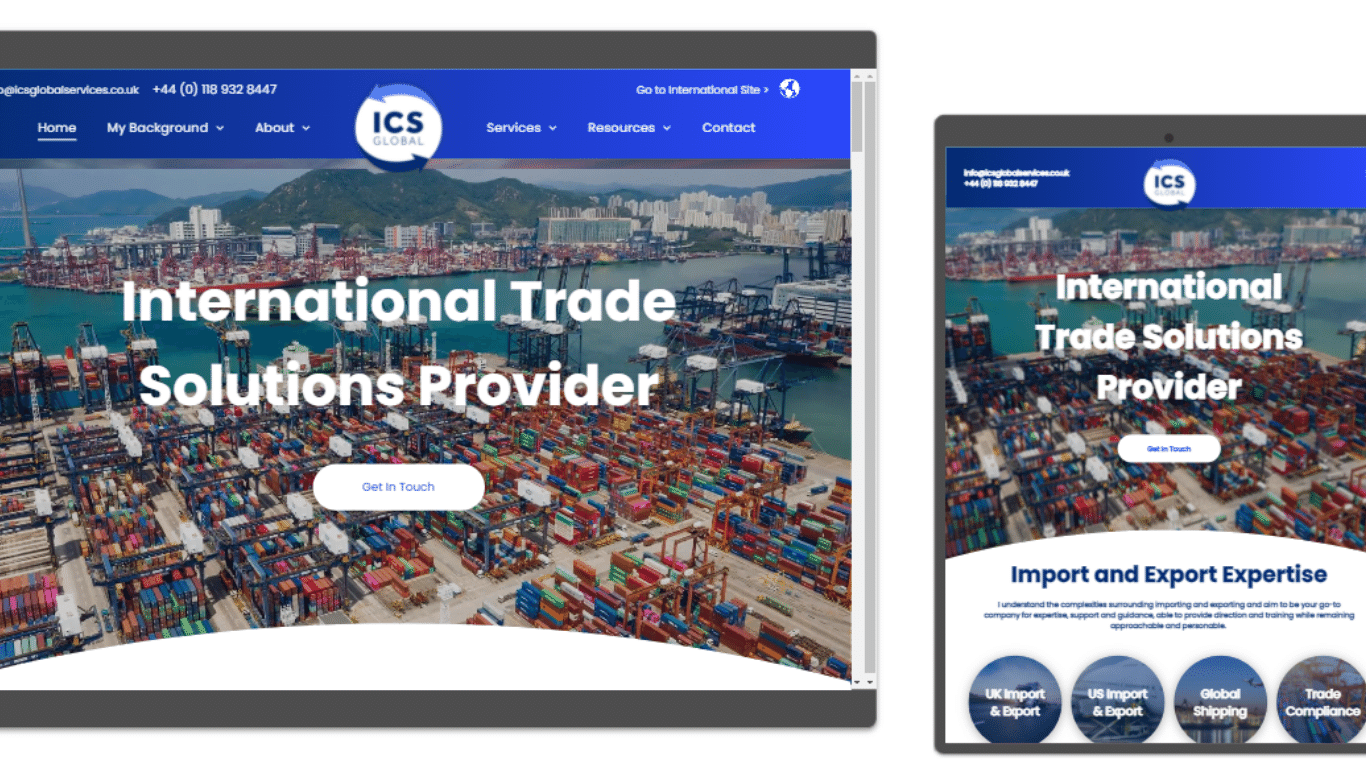 ICS Global Services Launches Brand New Website