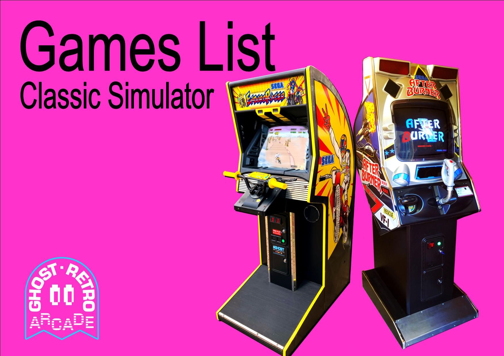 Original Retro Arcade Games Machine Hire for any event