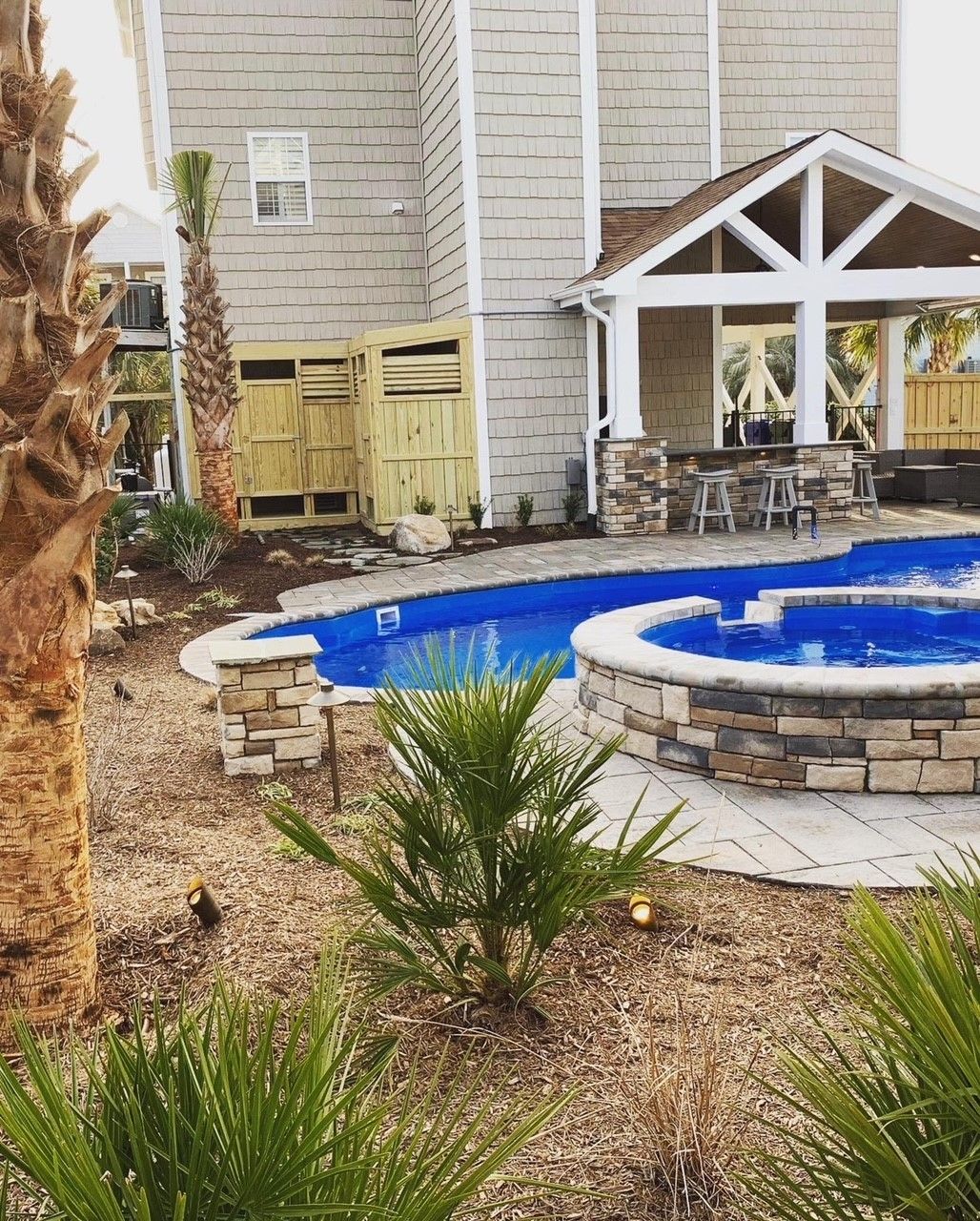 Swimming Pool Design and Construction | Raleigh, NC | Brookscapes LLC