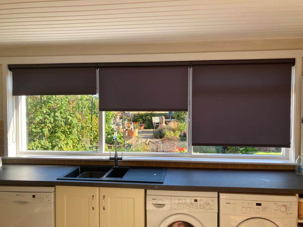Blinds fitting by The Blind Company