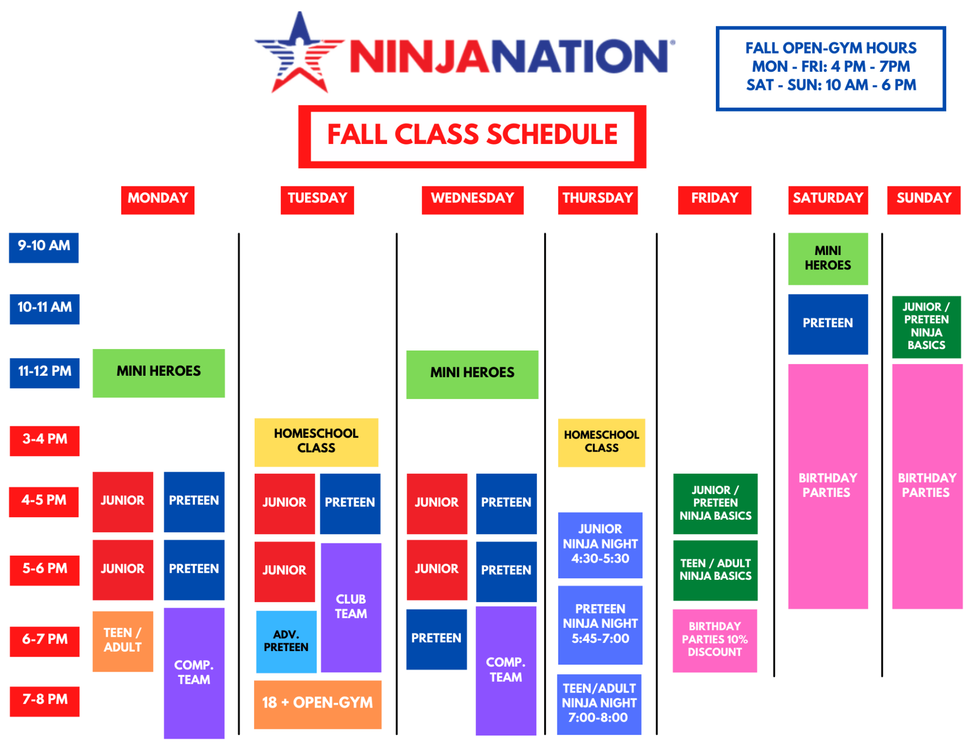 Ninja Nation Centennial - Play, Train, Compete