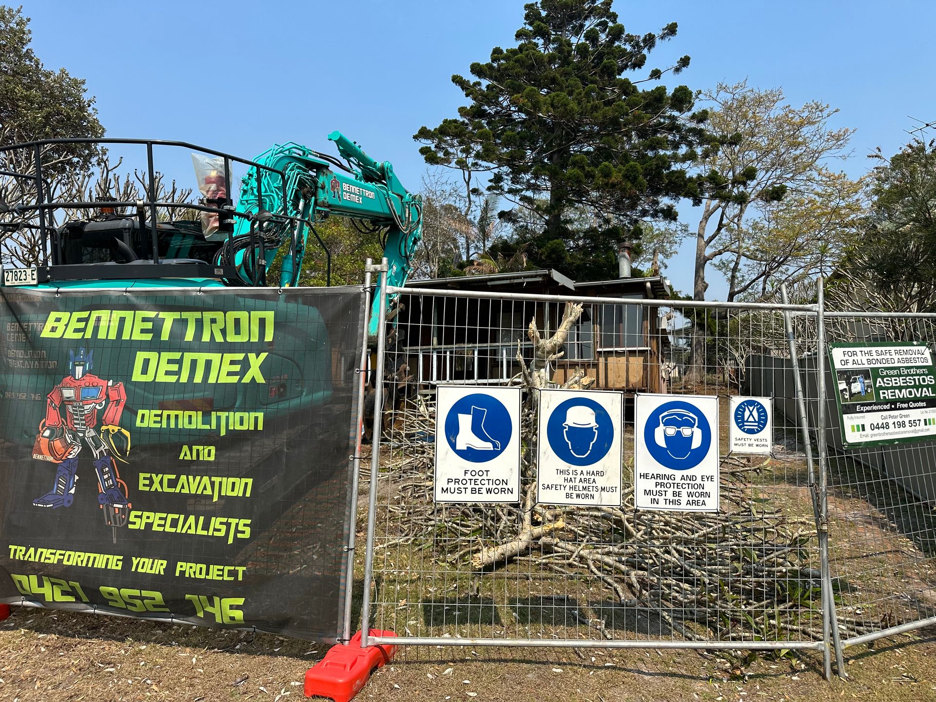 Demolition in Coffs Harbour | Bennettron Demex