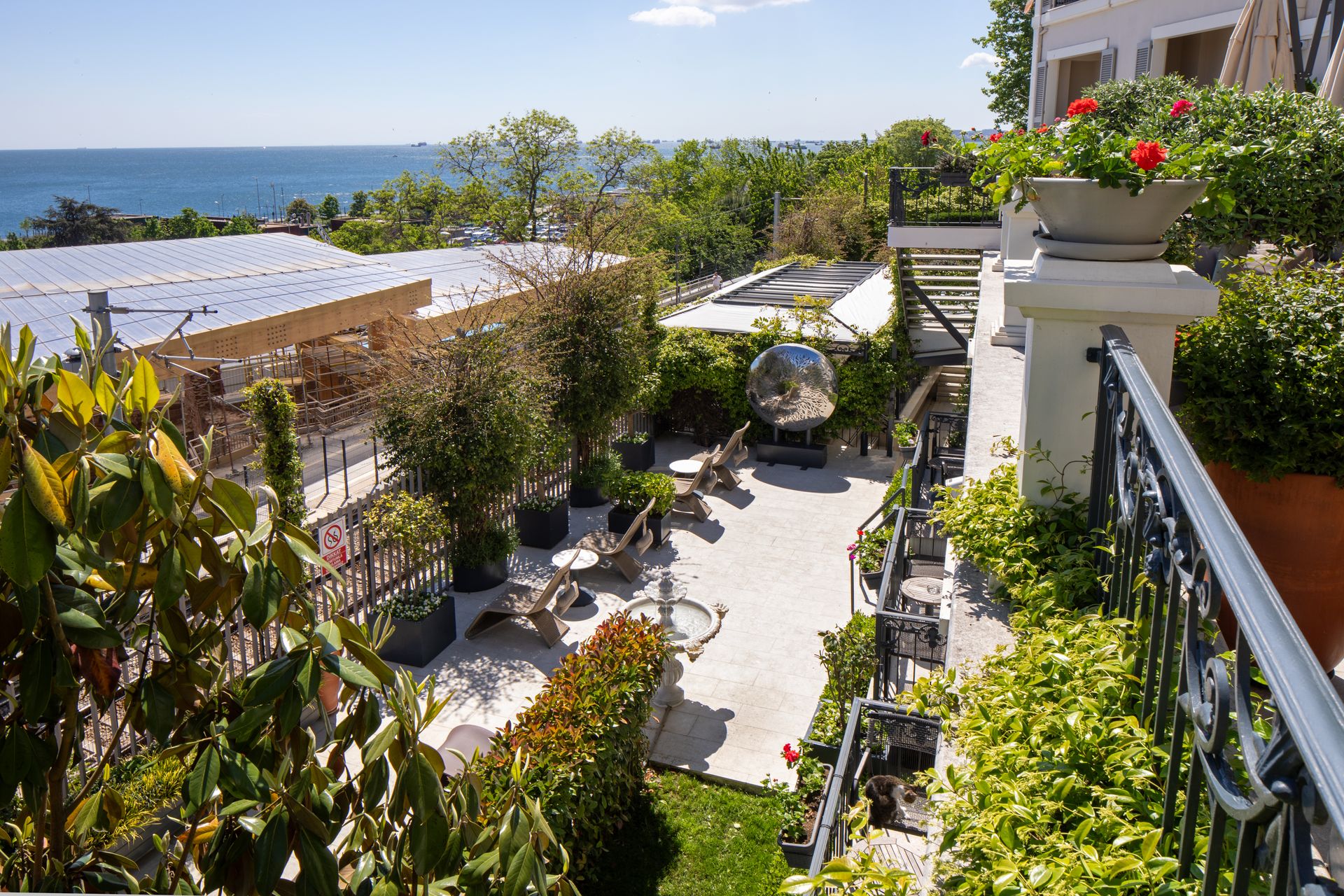 Mula Hotel | Terrace - Unique View of İstanbul