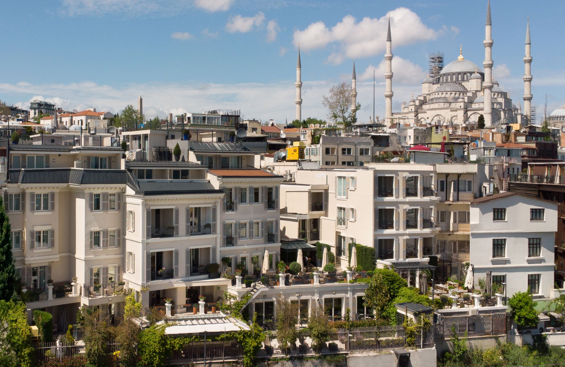 Mula Hotel | Terrace - Unique View of İstanbul