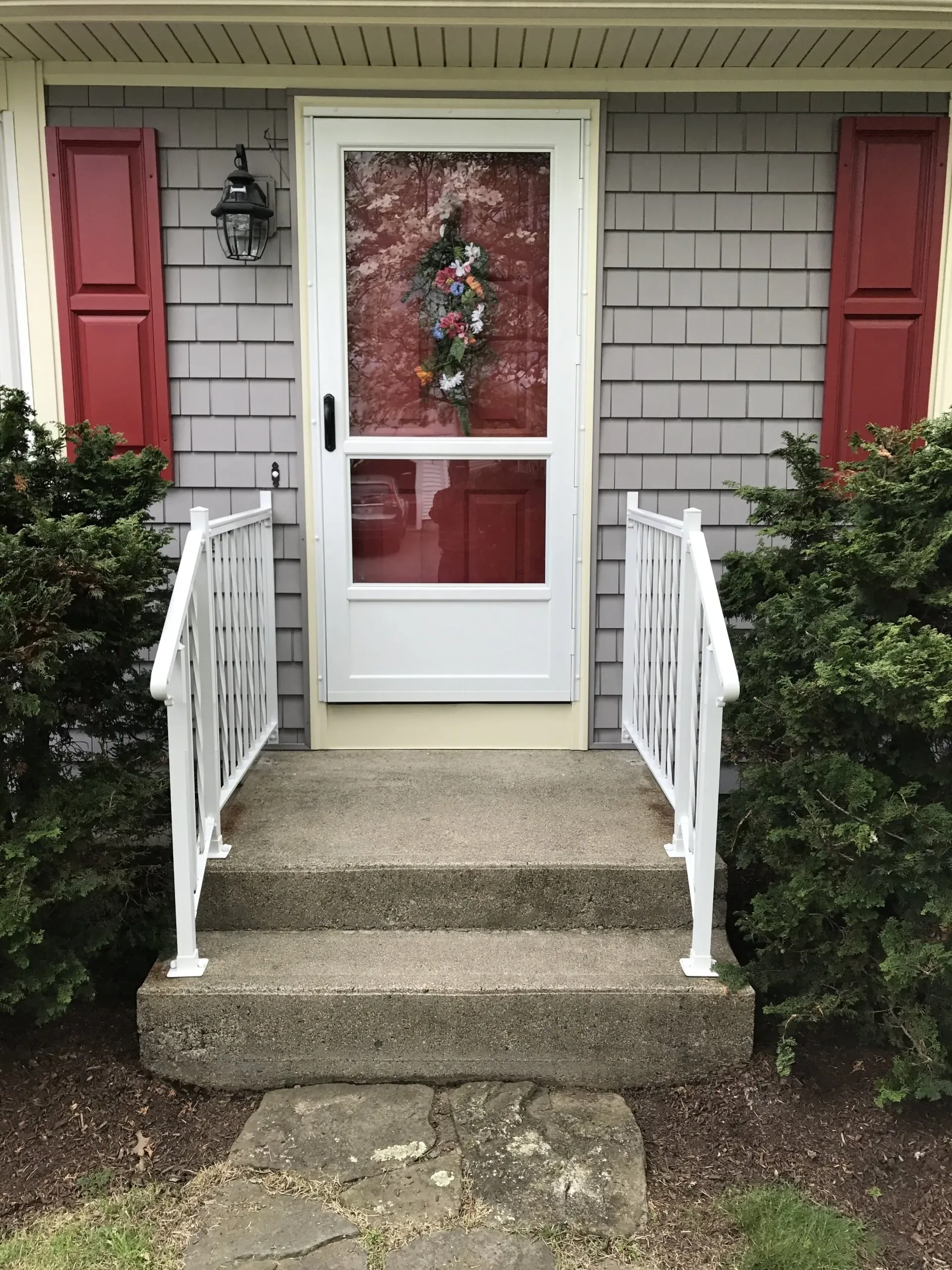 ALUMINUM STORM DOORS & DOOR HOODS | Stergis Supply