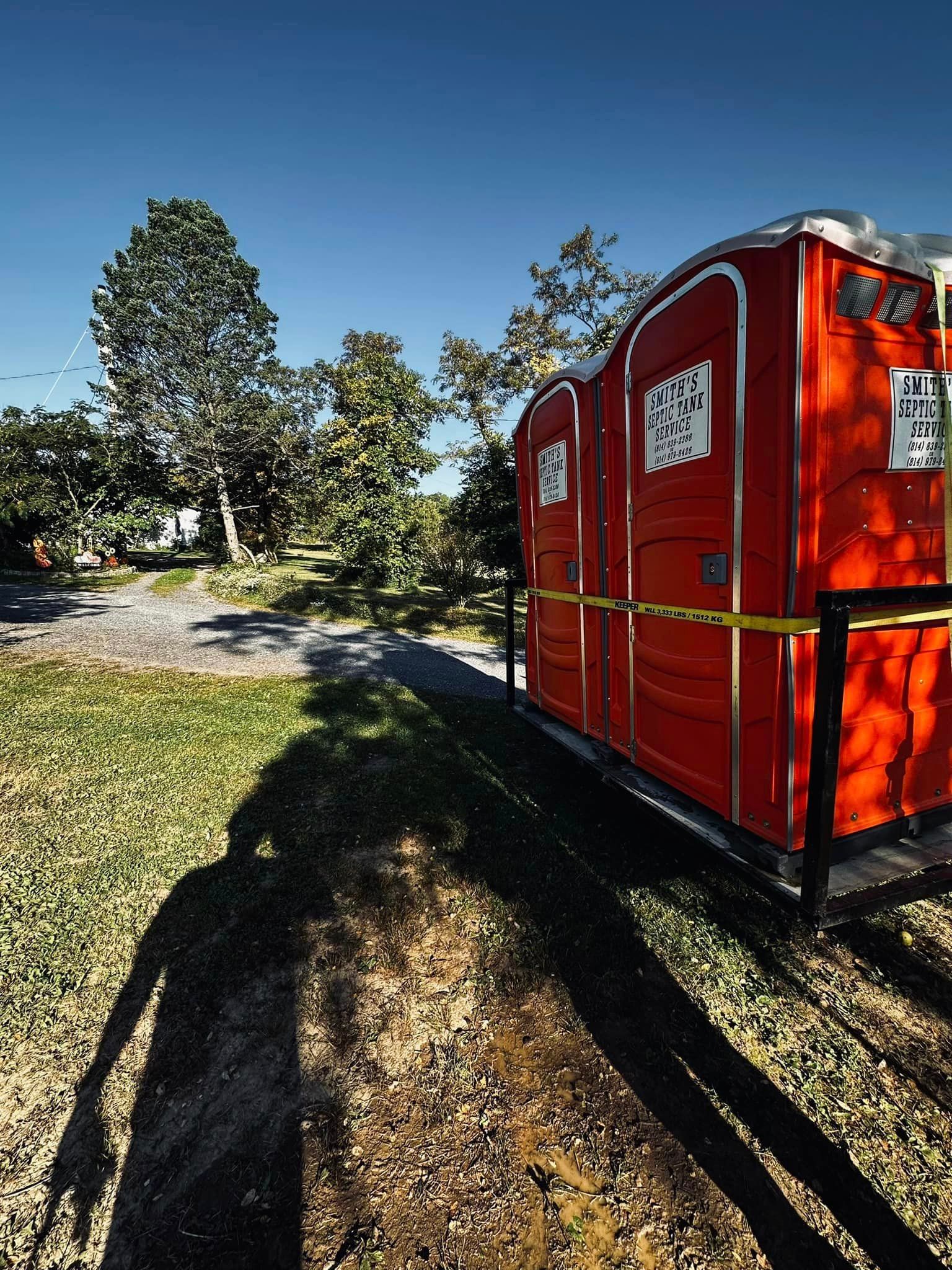 Portable Toilet Rentals in Bedford and Southern Blair County, PA