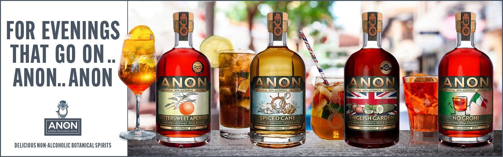 Introducing The NEW No Groni From ANON Drinks...