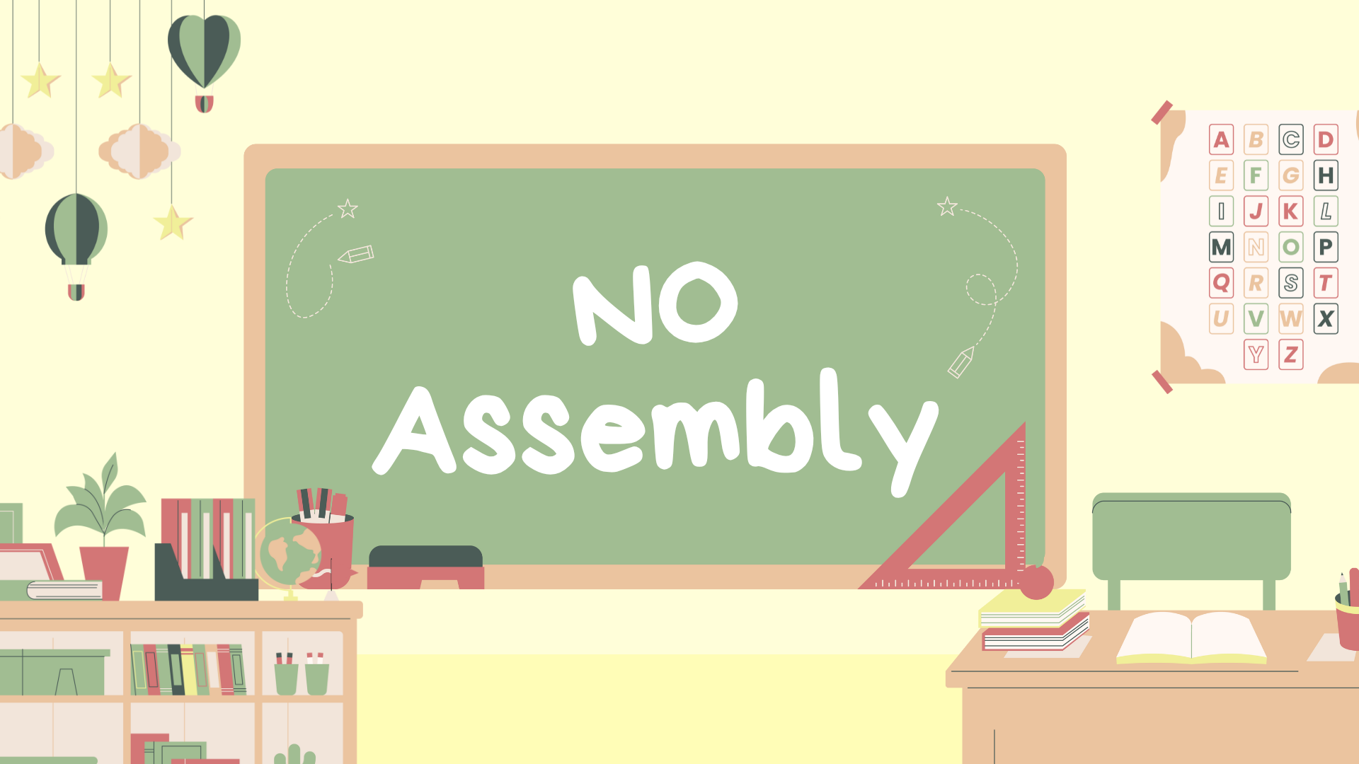 📢 NO Assembly 📢