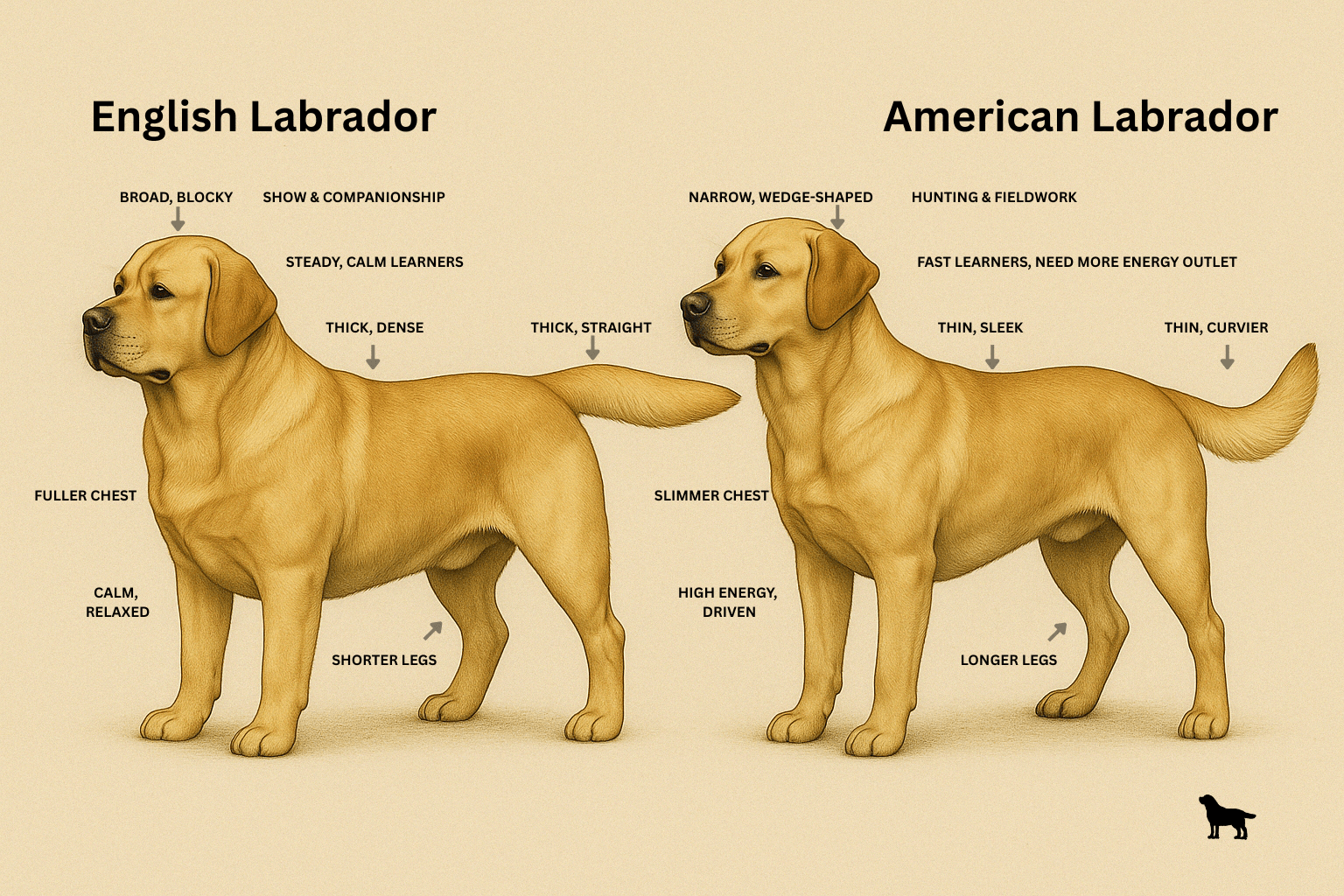 English Labs vs American Labs: Key Differences, Traits & Which to Choose