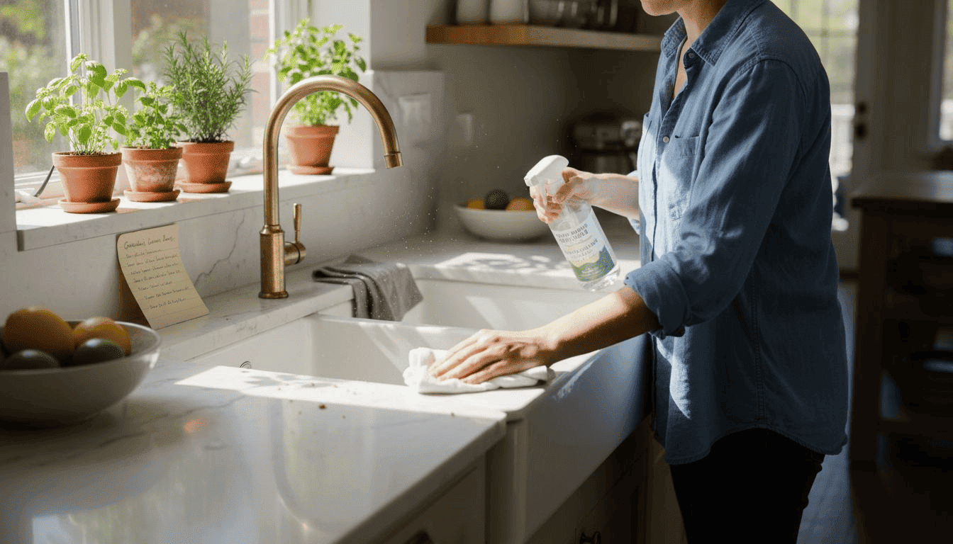 Plant-Based Cleaning: 95% Effective & 70% Less VOCs