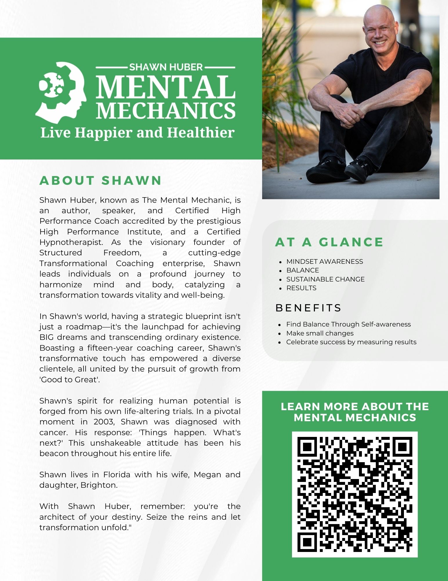 The Mental Mechanics | Shawn Huber | High Performance Coach