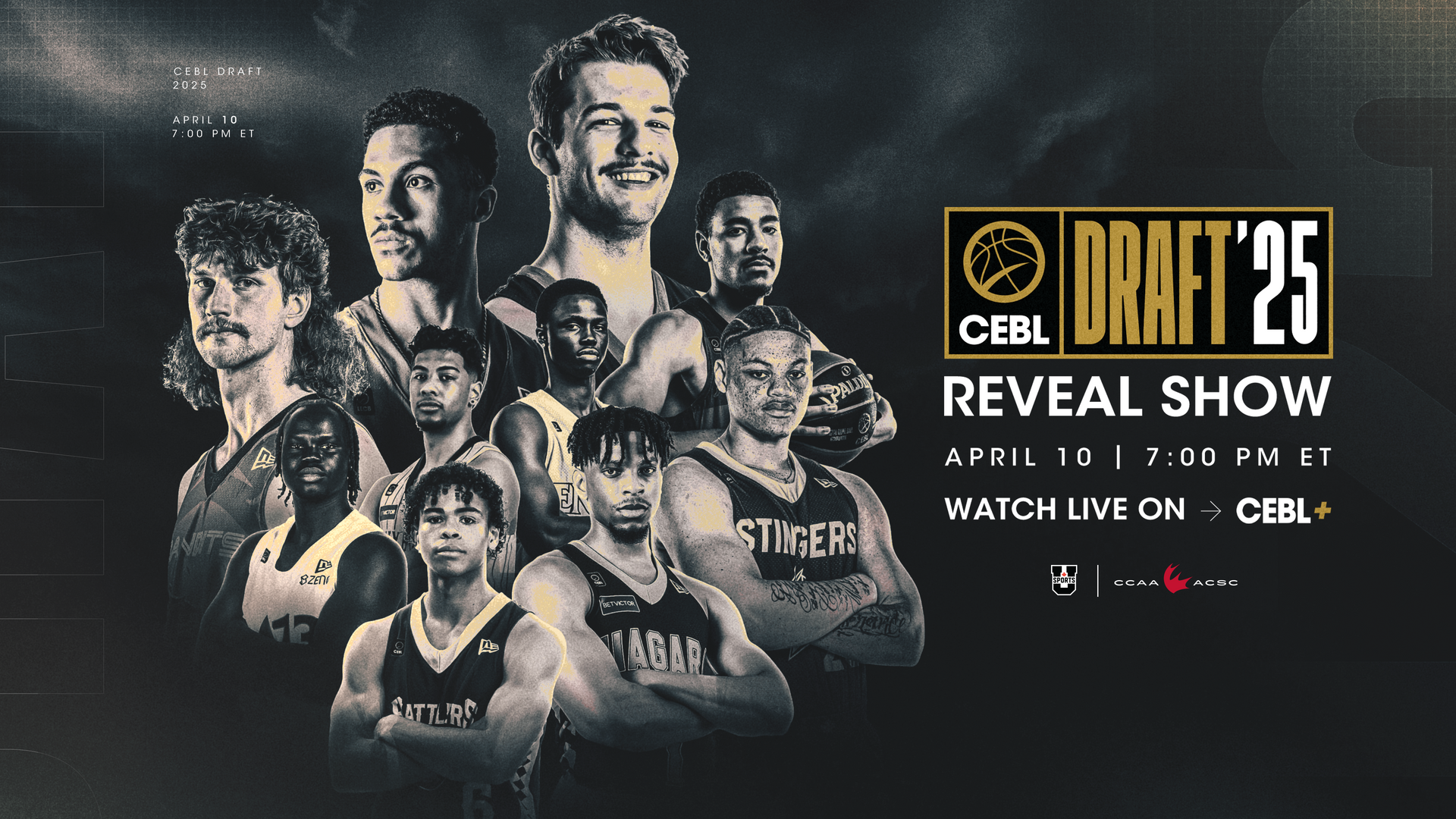 ‘2025 CEBL Draft Reveal Show’ Set for April 10 on CEBL+