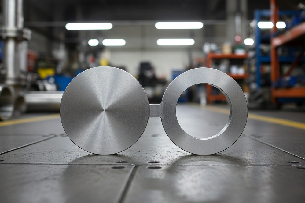 Mengenal Spectacle Blind pada Piping System Industri