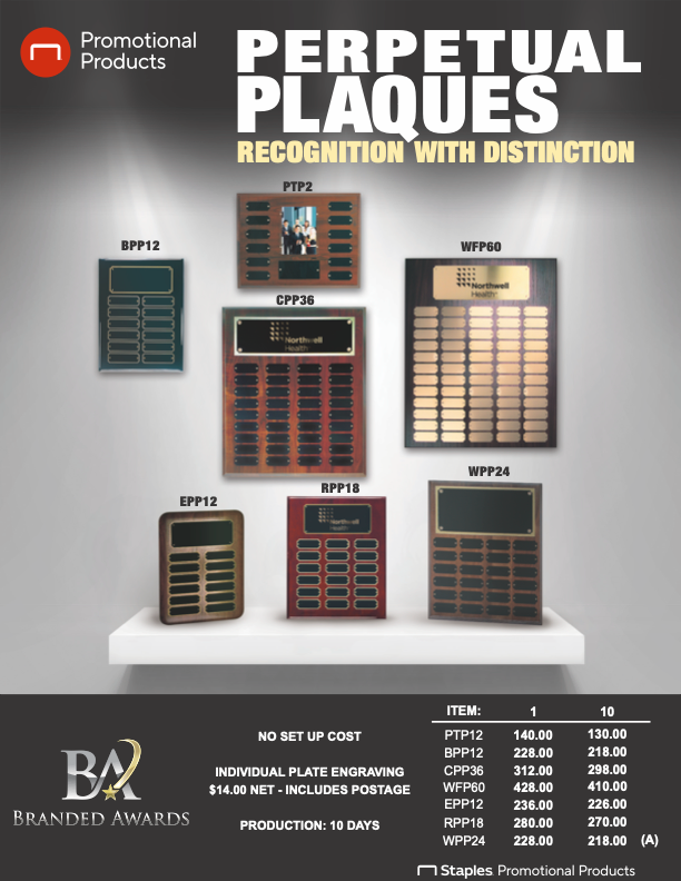 Staples Product Flyers | Branded Awards