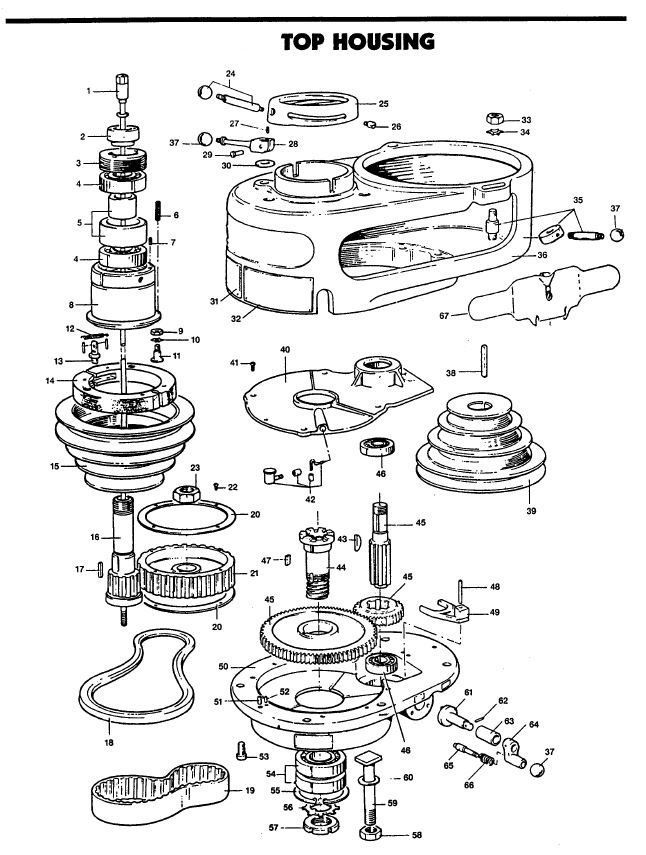 Parts Breakdown | JR's Machine Tool & Supply