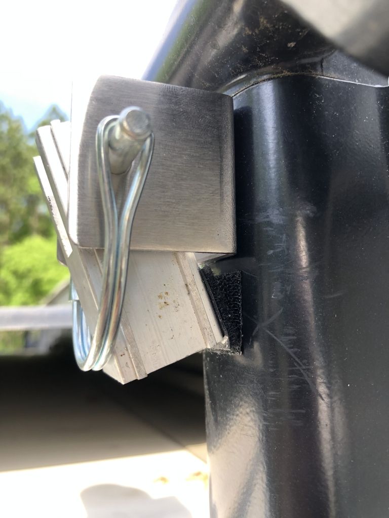 DIY Power Awning Support Poles