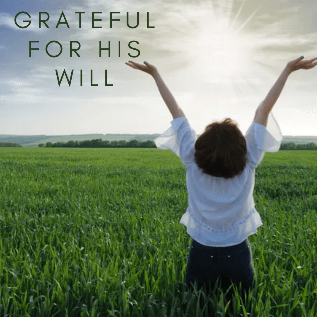 Grateful for His Will