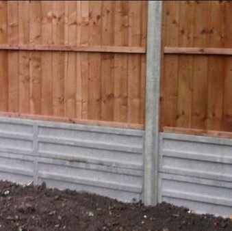 Concrete Gravel Boards - Nottingham Fencing