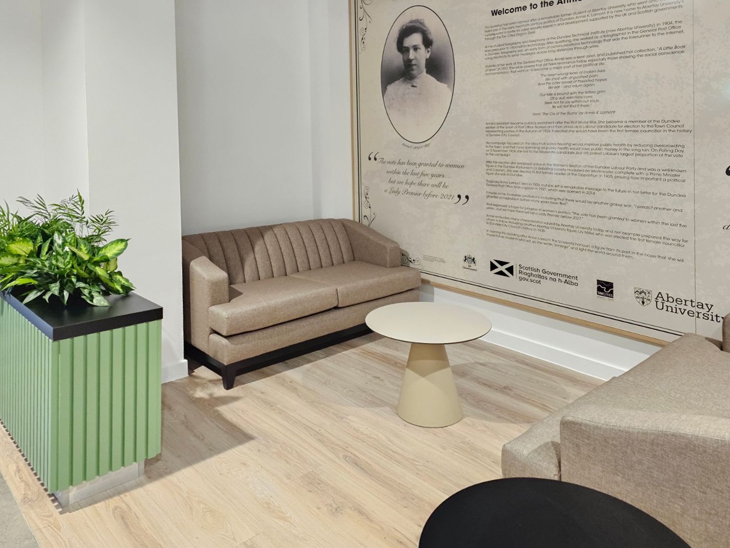 Annie’s Café, Abertay University | 2024 case study by Saxen