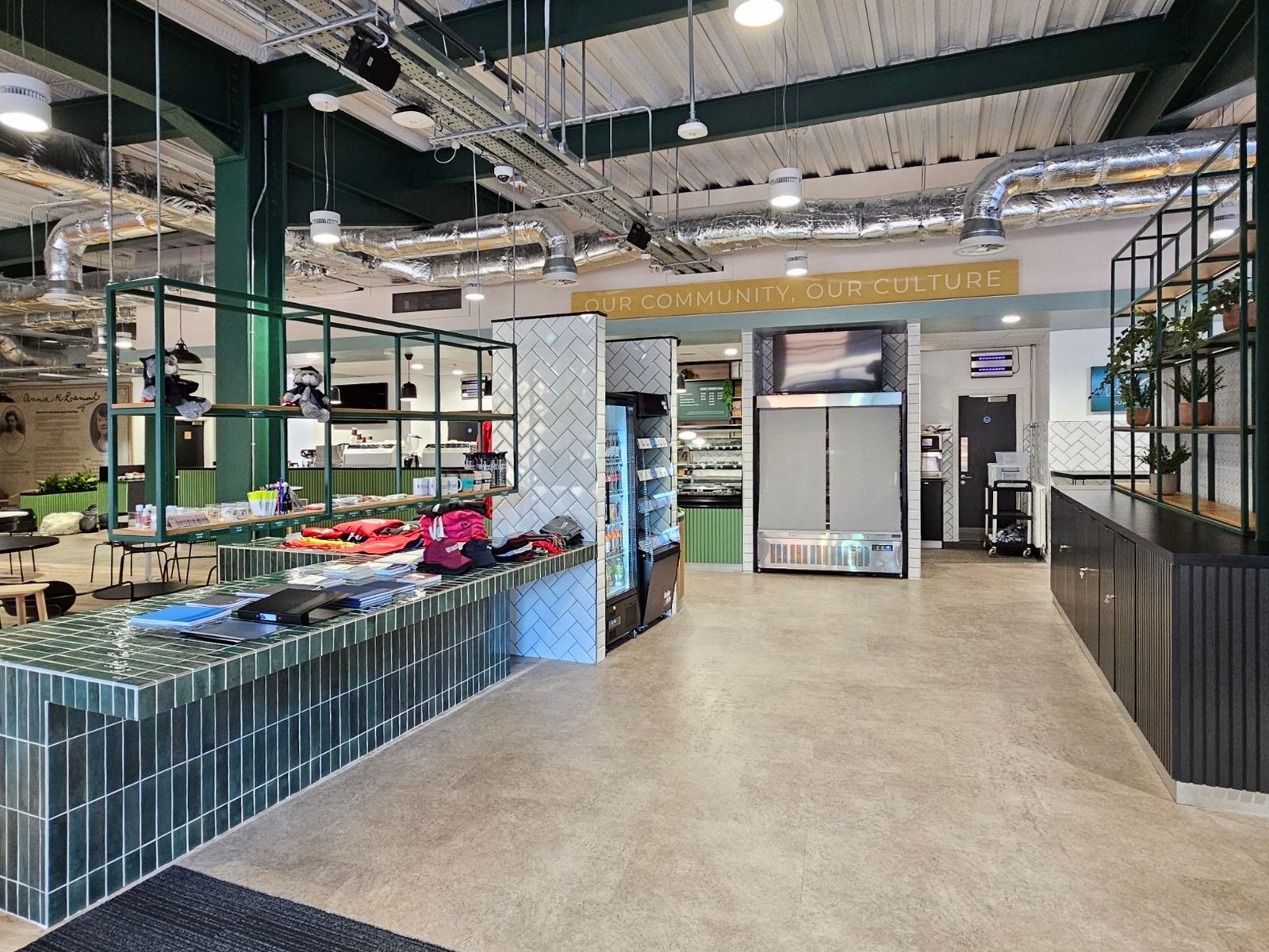 Annie’s Café, Abertay University | 2024 case study by Saxen