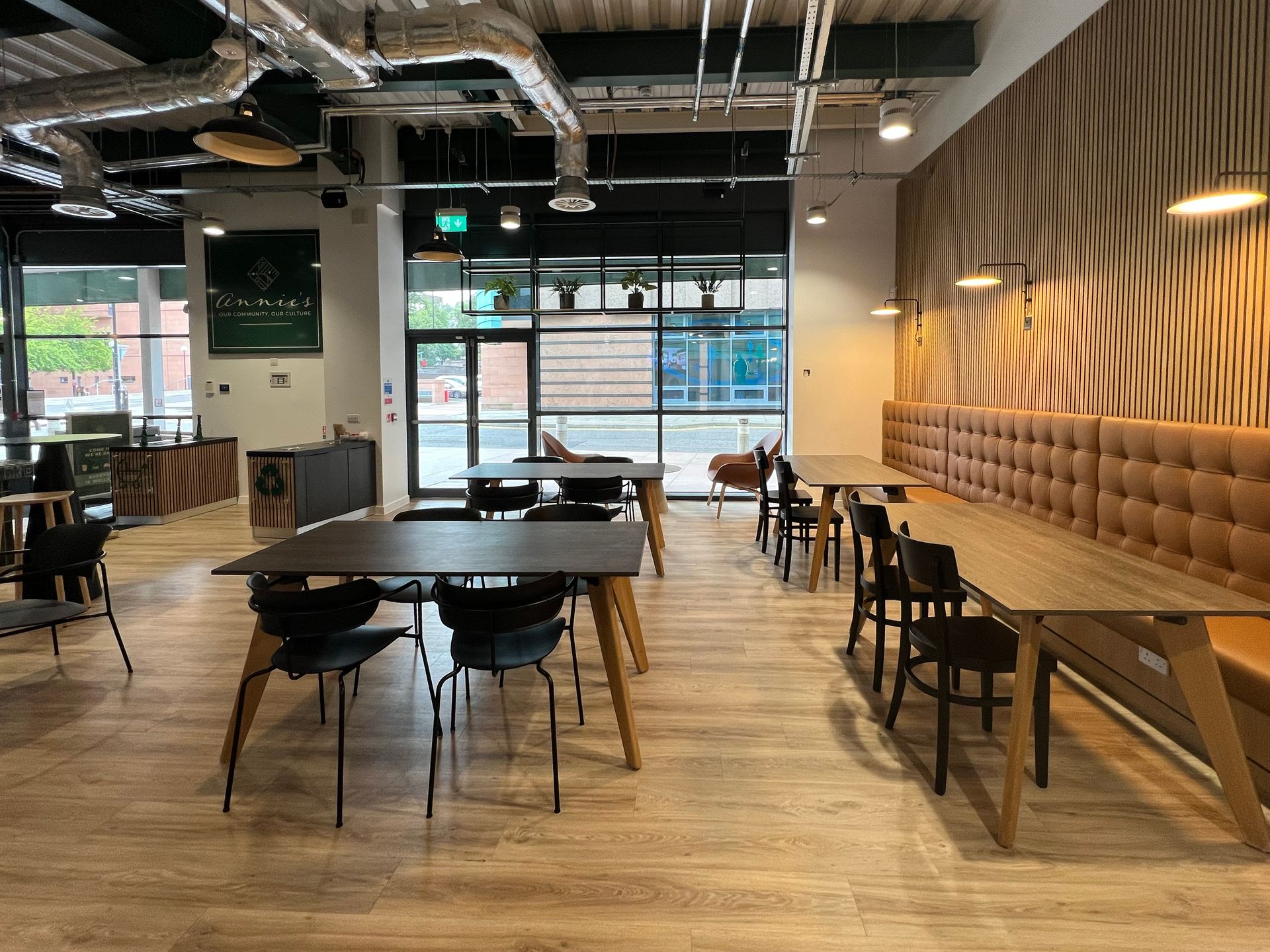 Annie’s Café, Abertay University | 2024 case study by Saxen