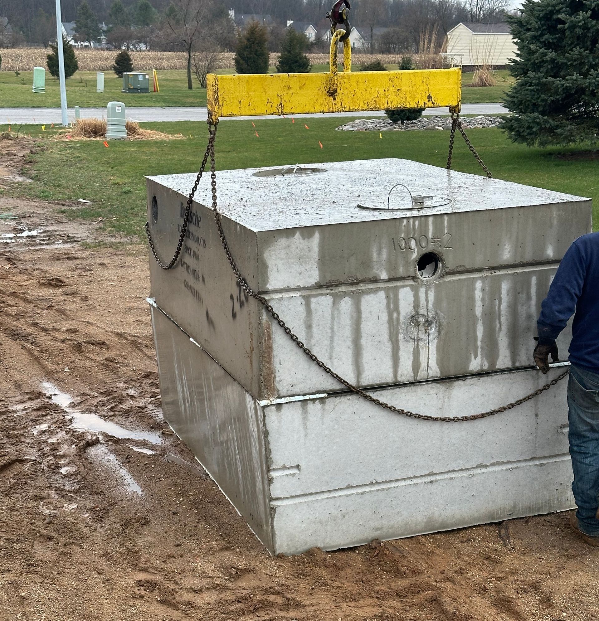 New Septic Tank | Kalamazoo, MI | Modern Septic & Sewer