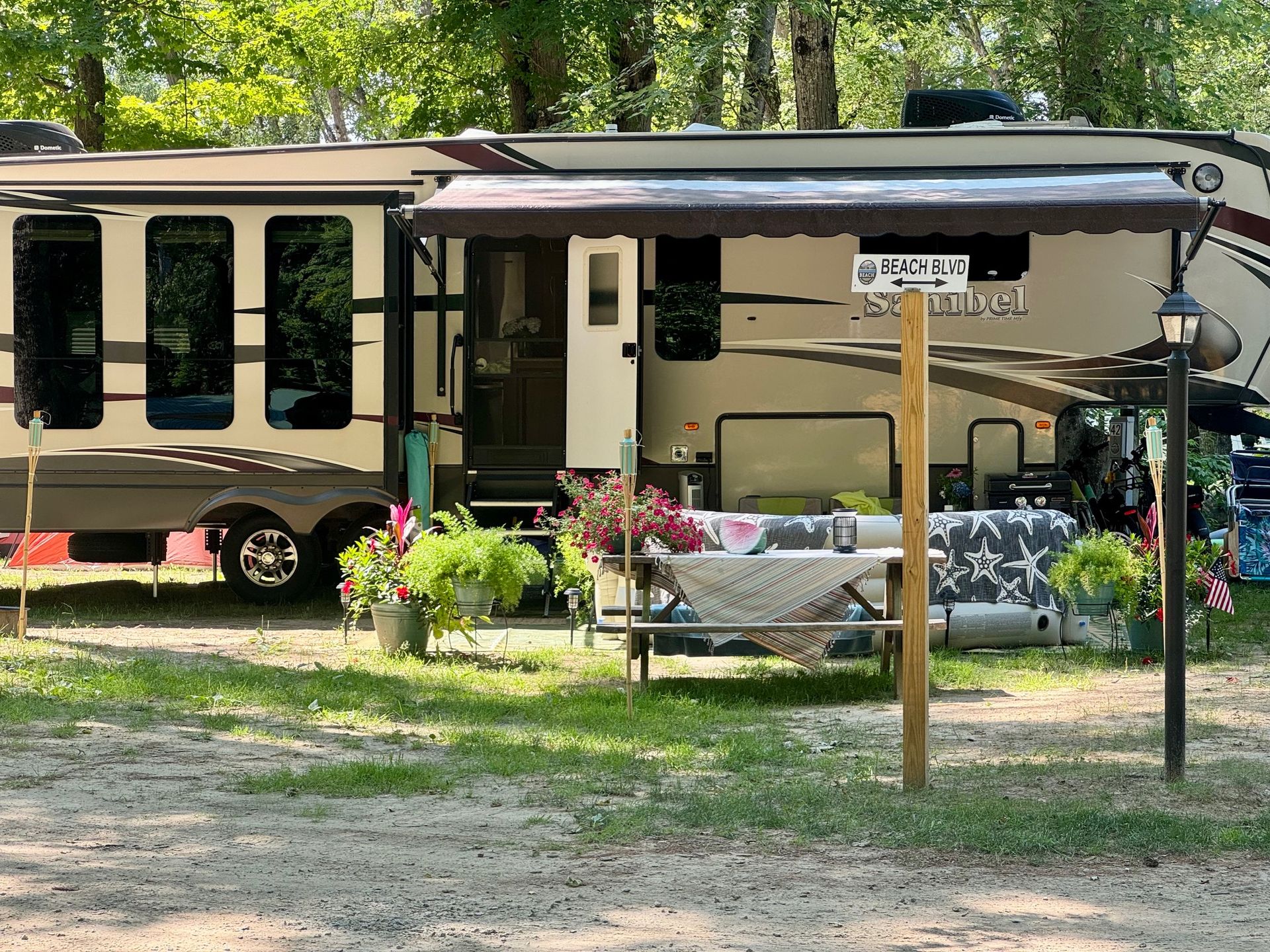 RV Camping | Saco River North Conway, New Hampshire