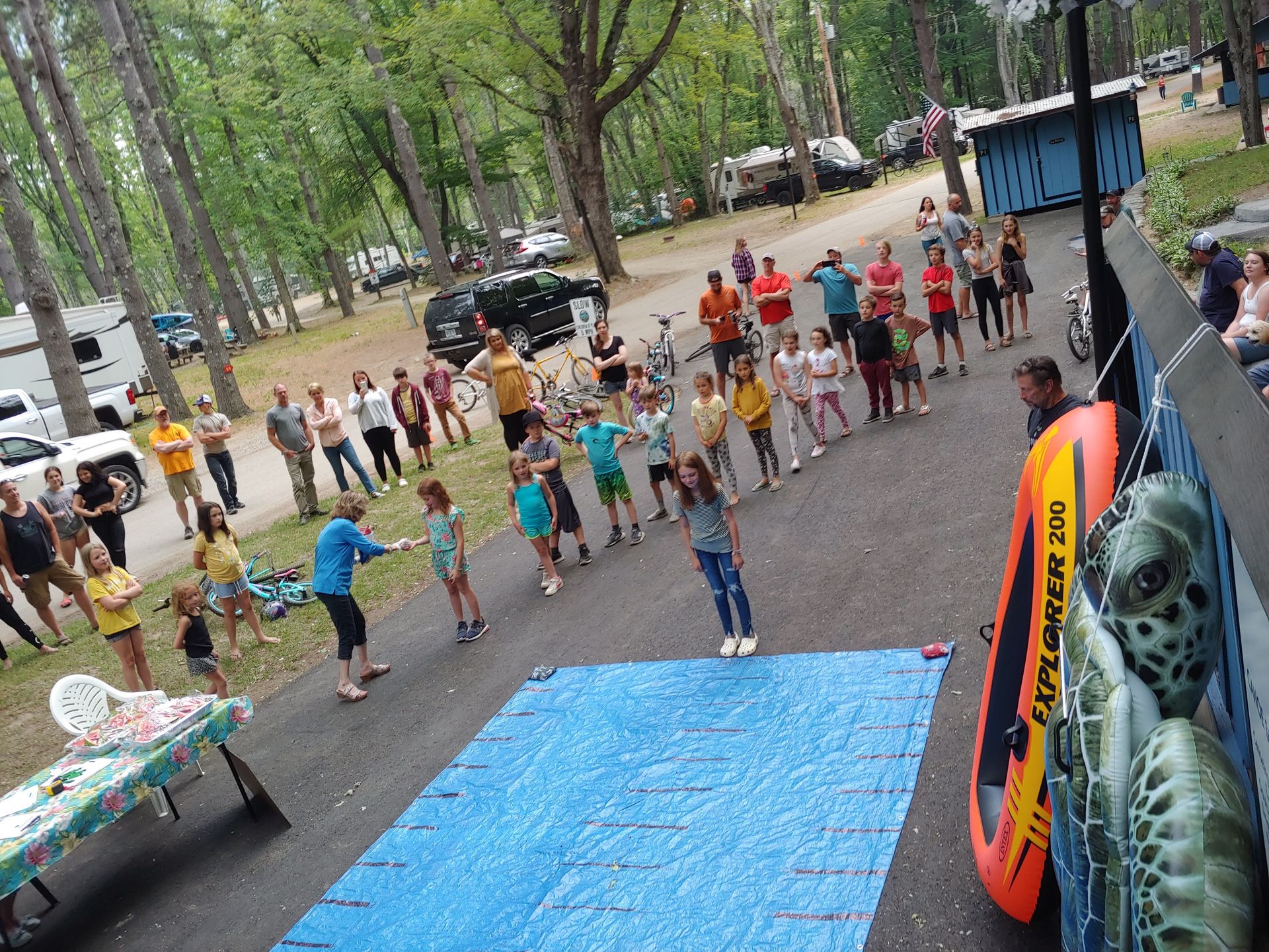 Beach Camping Area Photos