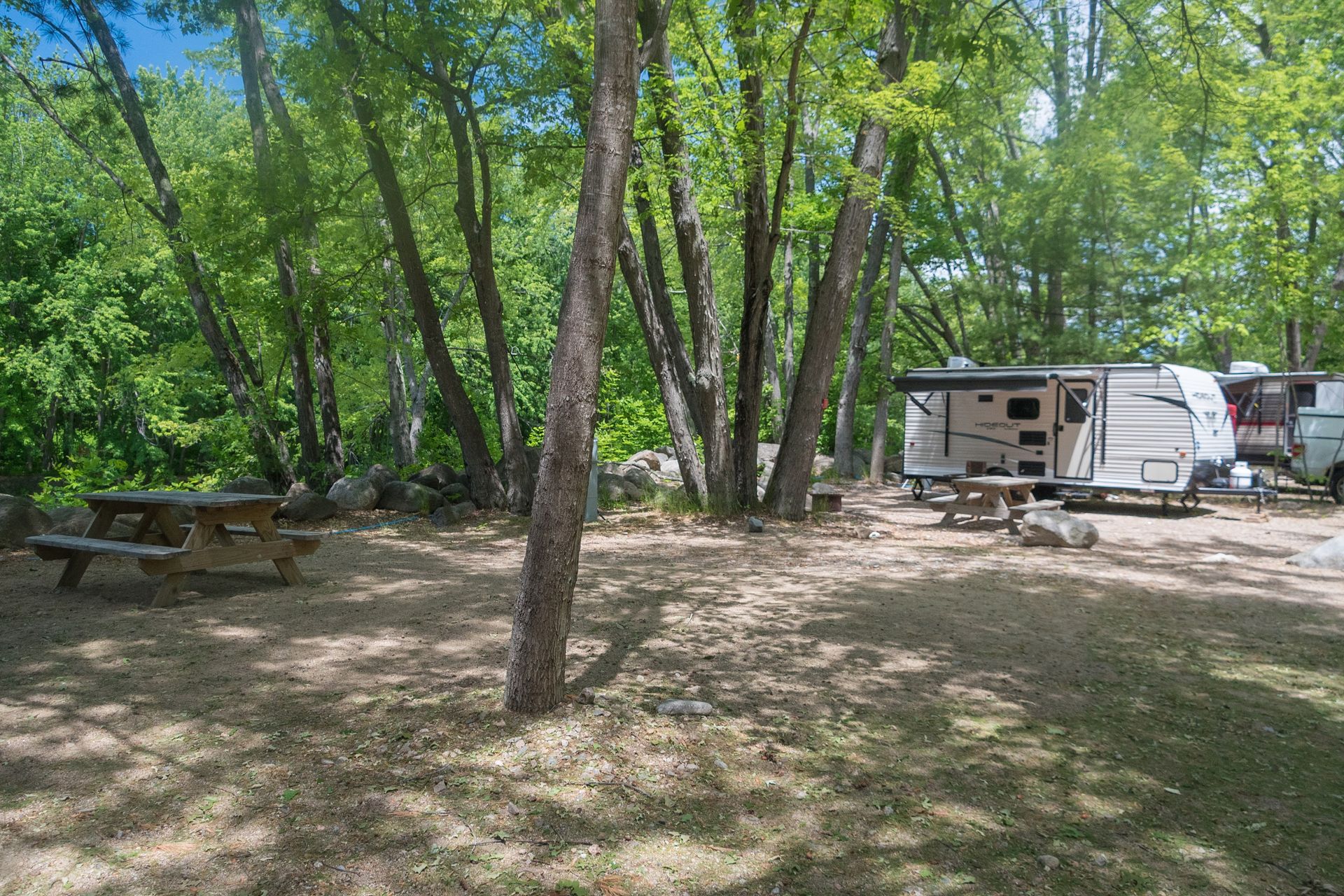 Beach Camping Area Photos