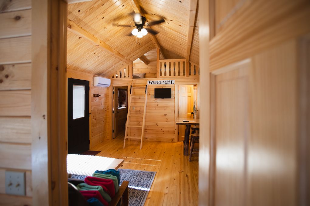 Cabin Rental NH | Camping Cabin in the White Mountains