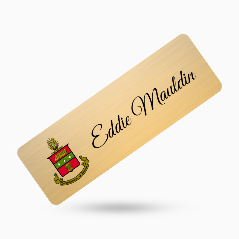 Custom Sorority Name Tags For Chapter Members | Name Tag Pros