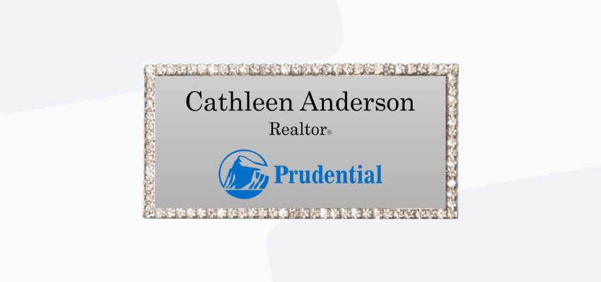 Real Estate Name Tags Help You Sell Property | Name Tag Pros