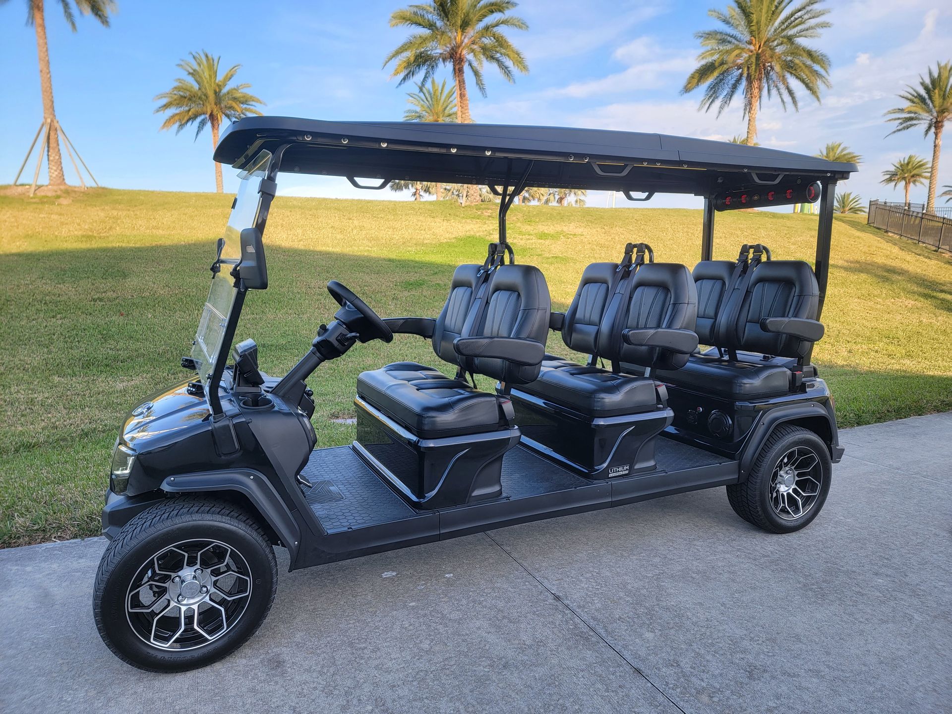 6 Passenger Golf Carts | Velocity Custom Golf Carts