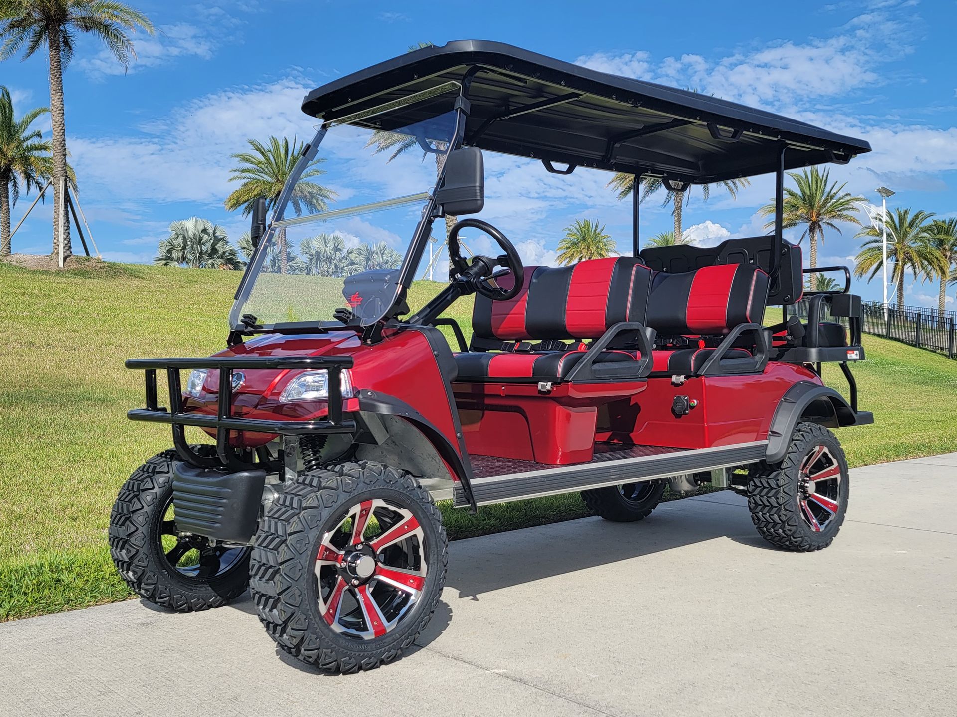 6 Passenger Golf Carts | Velocity Custom Golf Carts