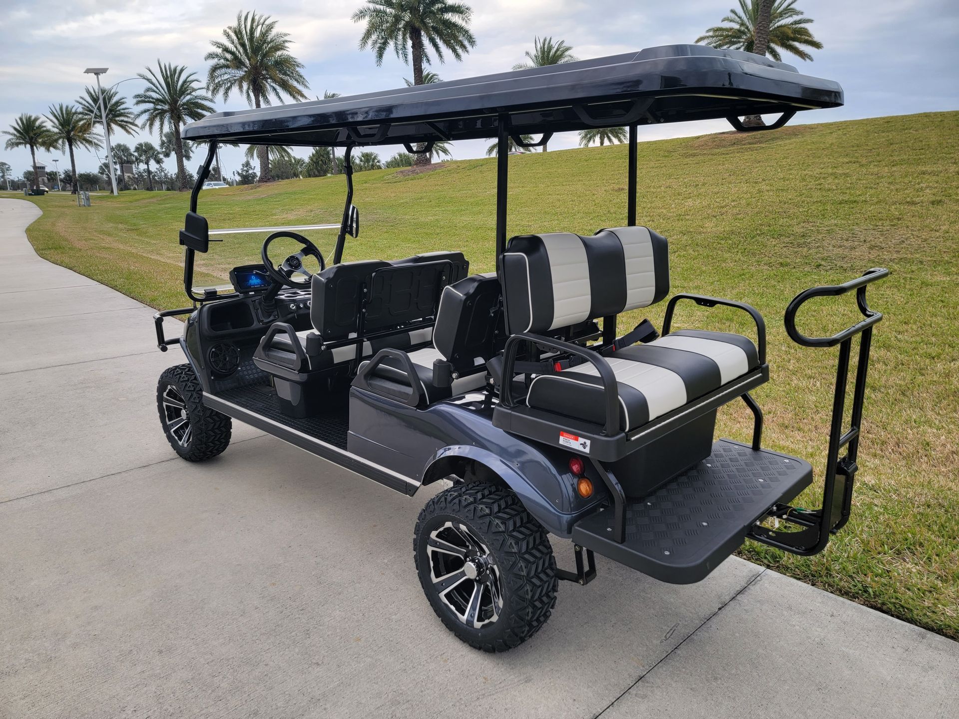 6 Passenger Golf Carts | Velocity Custom Golf Carts