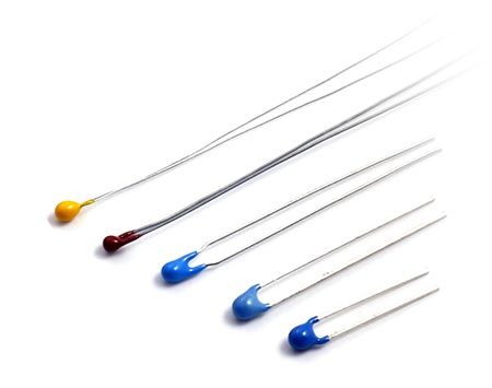 EBL Epoxy Coated NTC Thermistor, Bare Lead Wires | EI Sensor