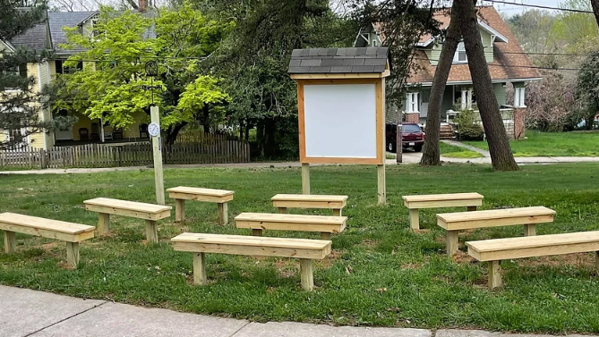 Outdoor Learning Space - Garrett Heights EMS