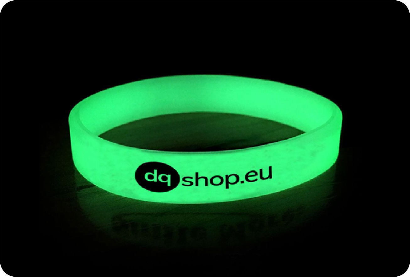 Glow in the Dark Silicone Bracelets - Perfect for Parties - DQ Shop Cyprus