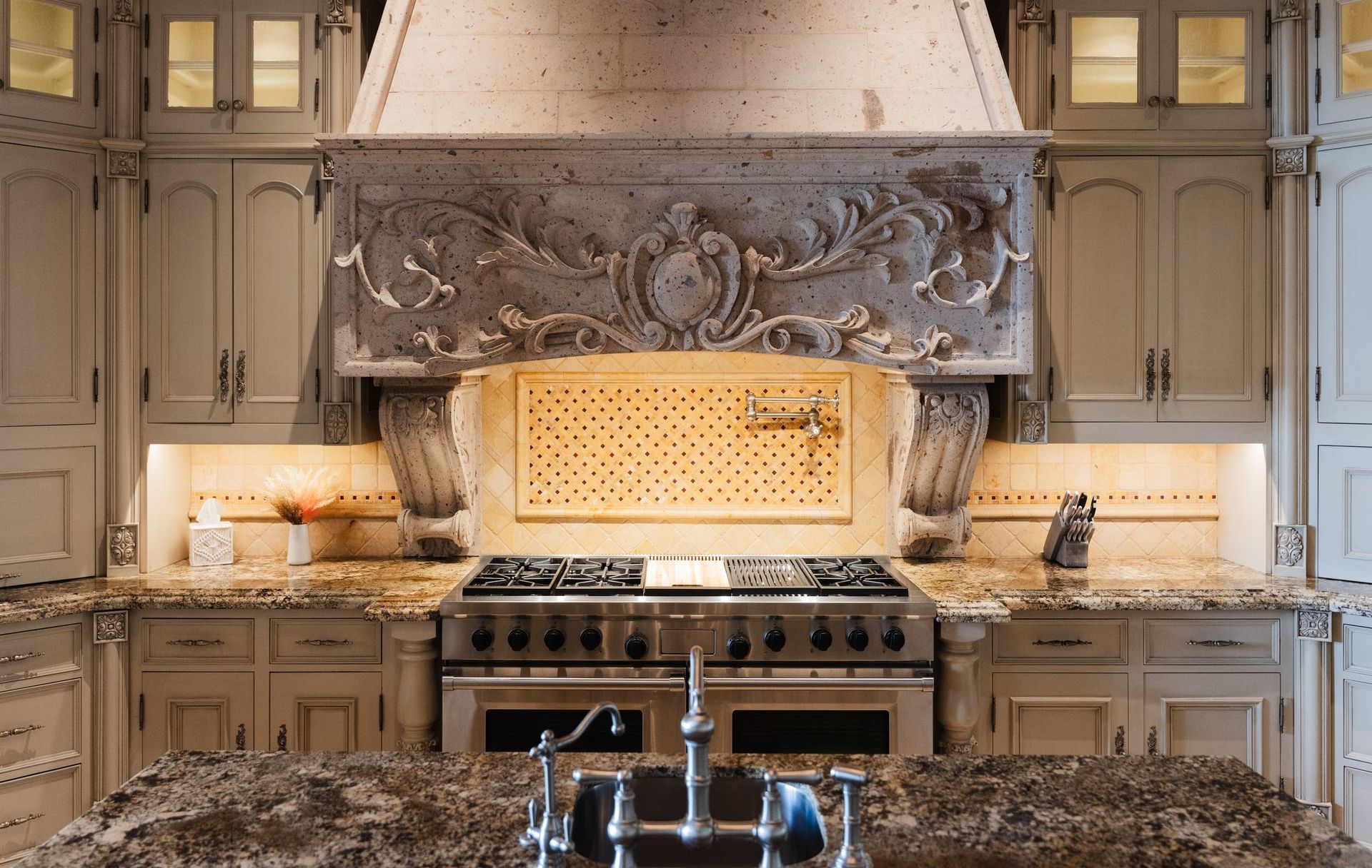 Elegant Luxury Home Design: French Chateau Architecture