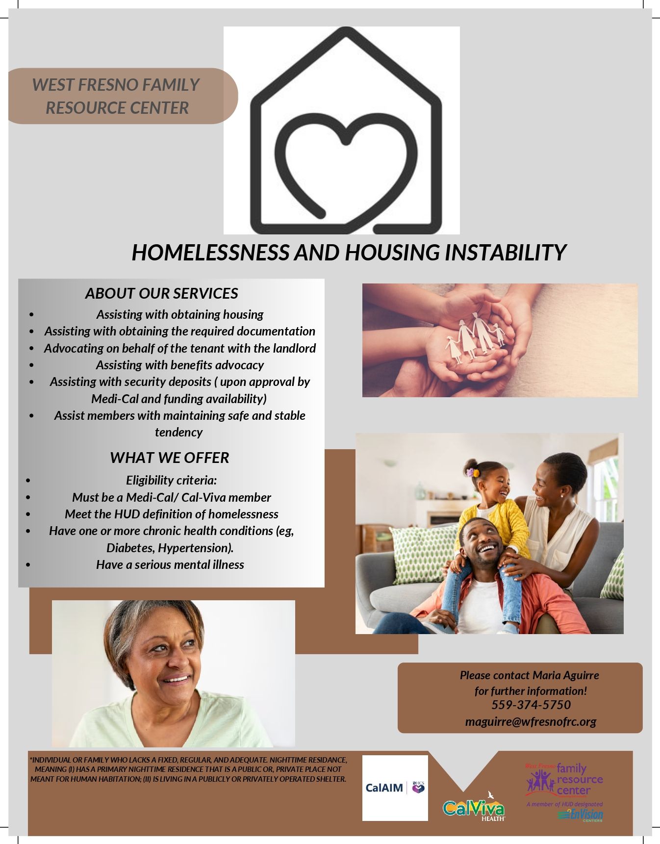 Cal-Aim Housing Navigation | West Fresno Family Resource Center