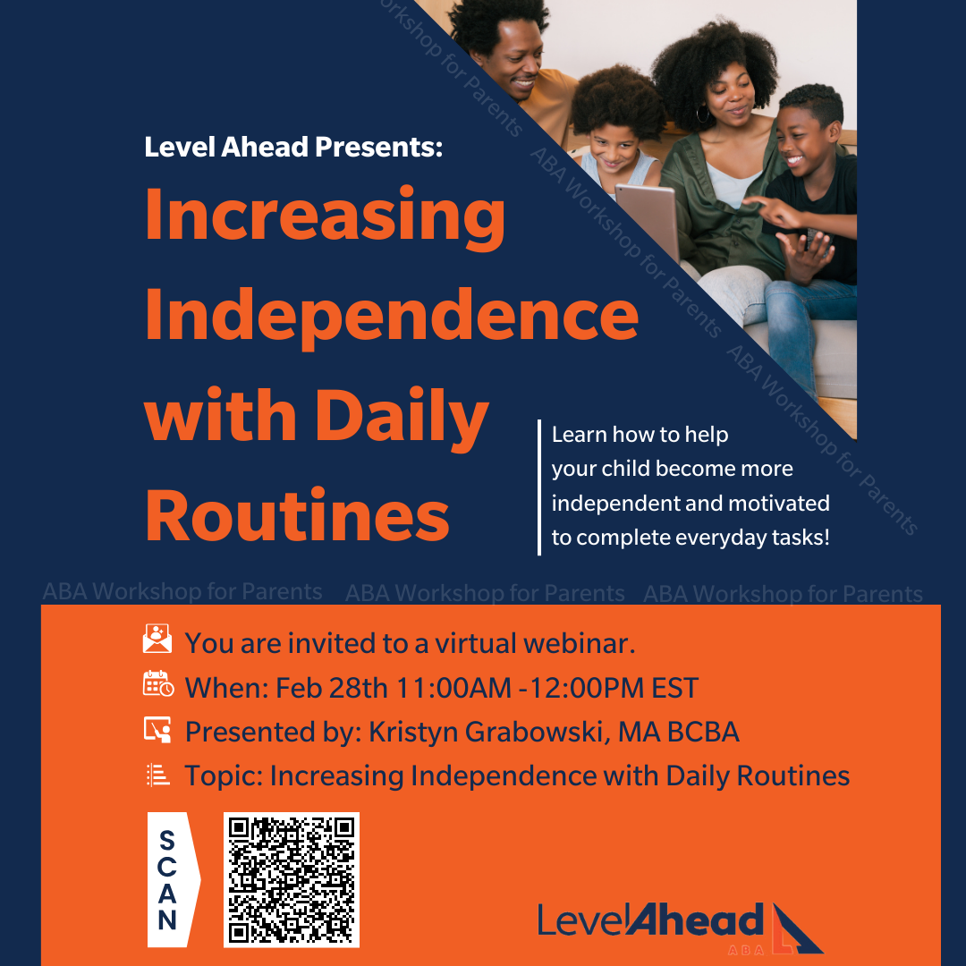 ABA Therapy Parent Webinars | Level Ahead ABA Therapy