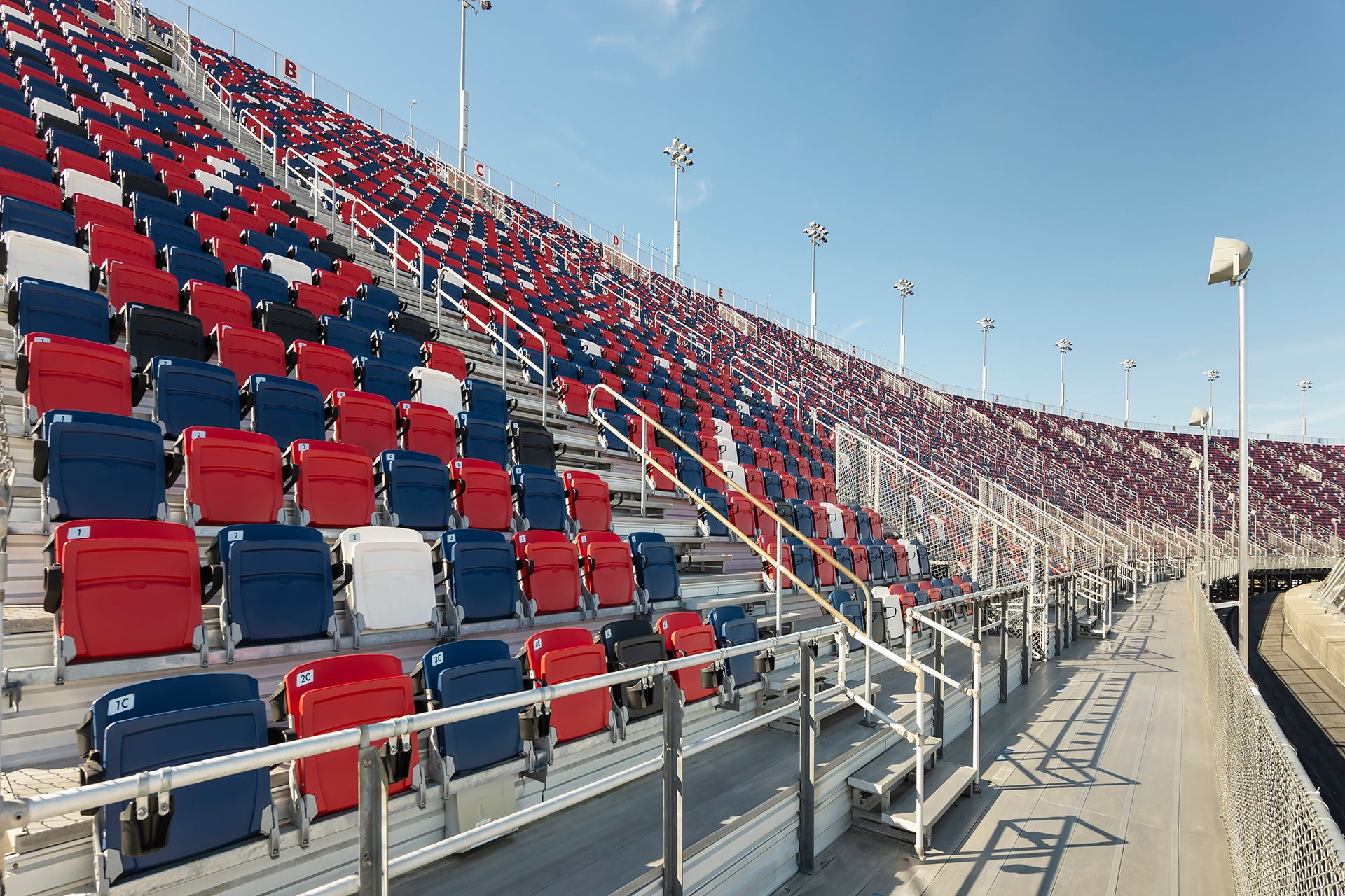 Interkal | VISION Fixed Seating at Darlington Raceway