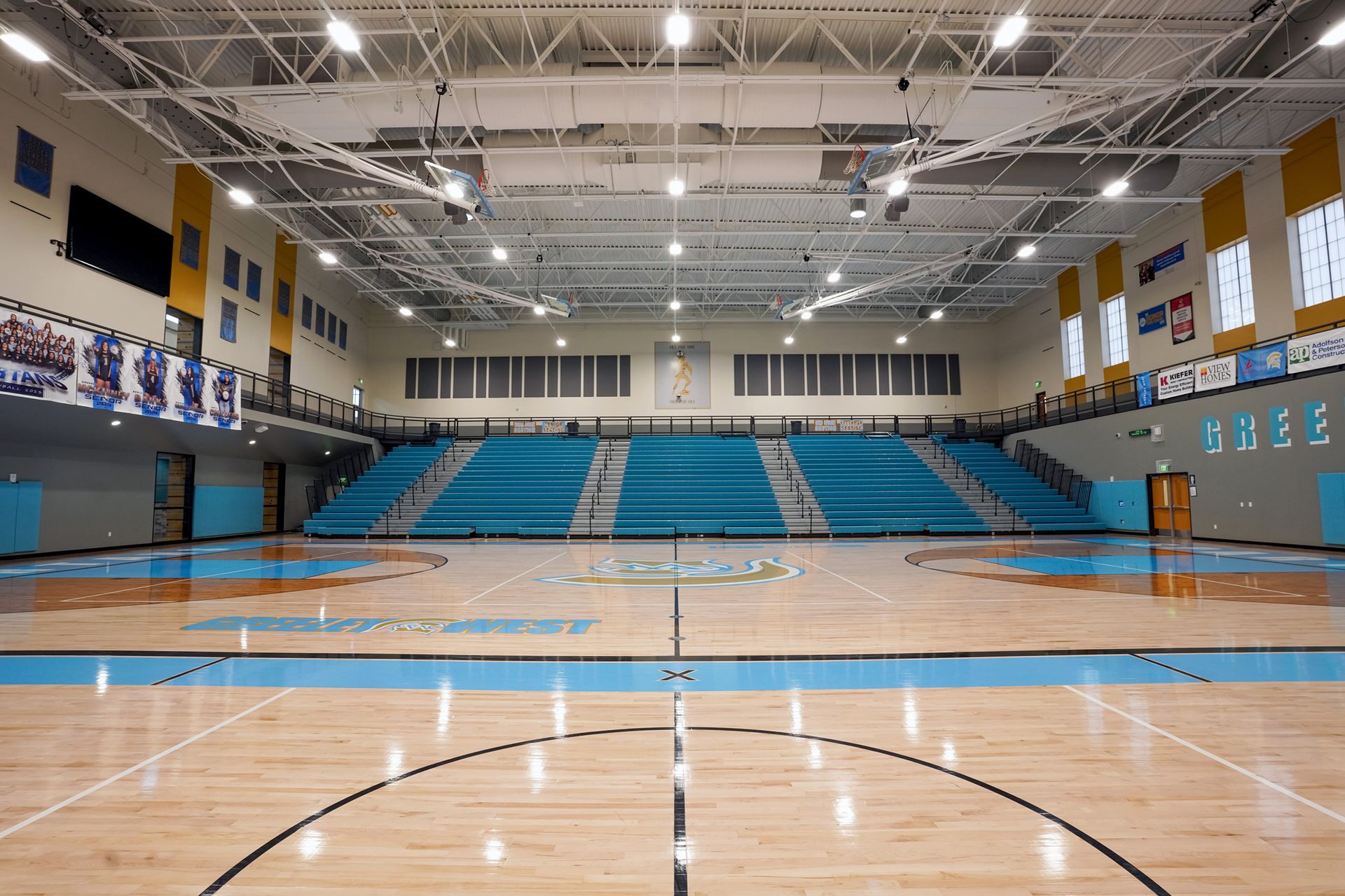 Interkal | ESM Telescopic Bleachers at Greeley West