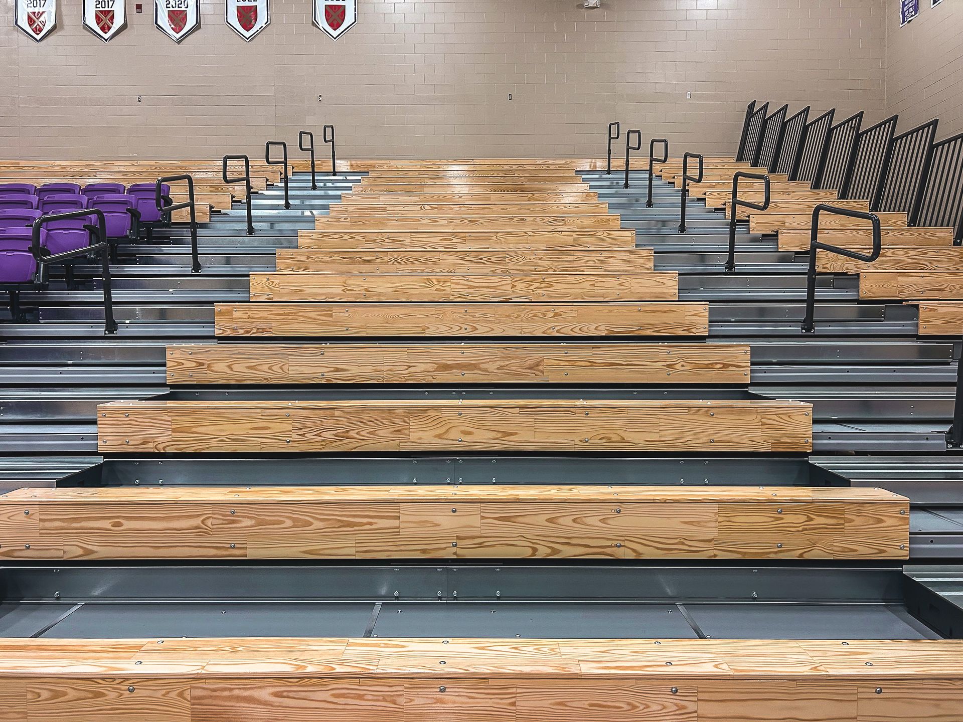 Interkal | Father Ryan High Classic Wood Bleachers