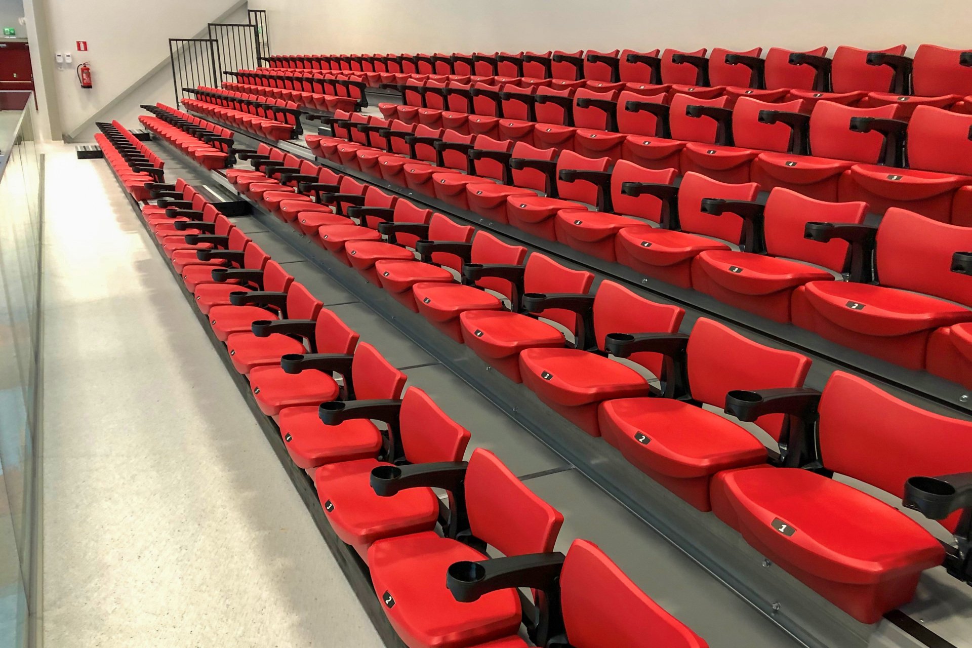 Interkal | Riihimaen Sports Hall Spectator Seating