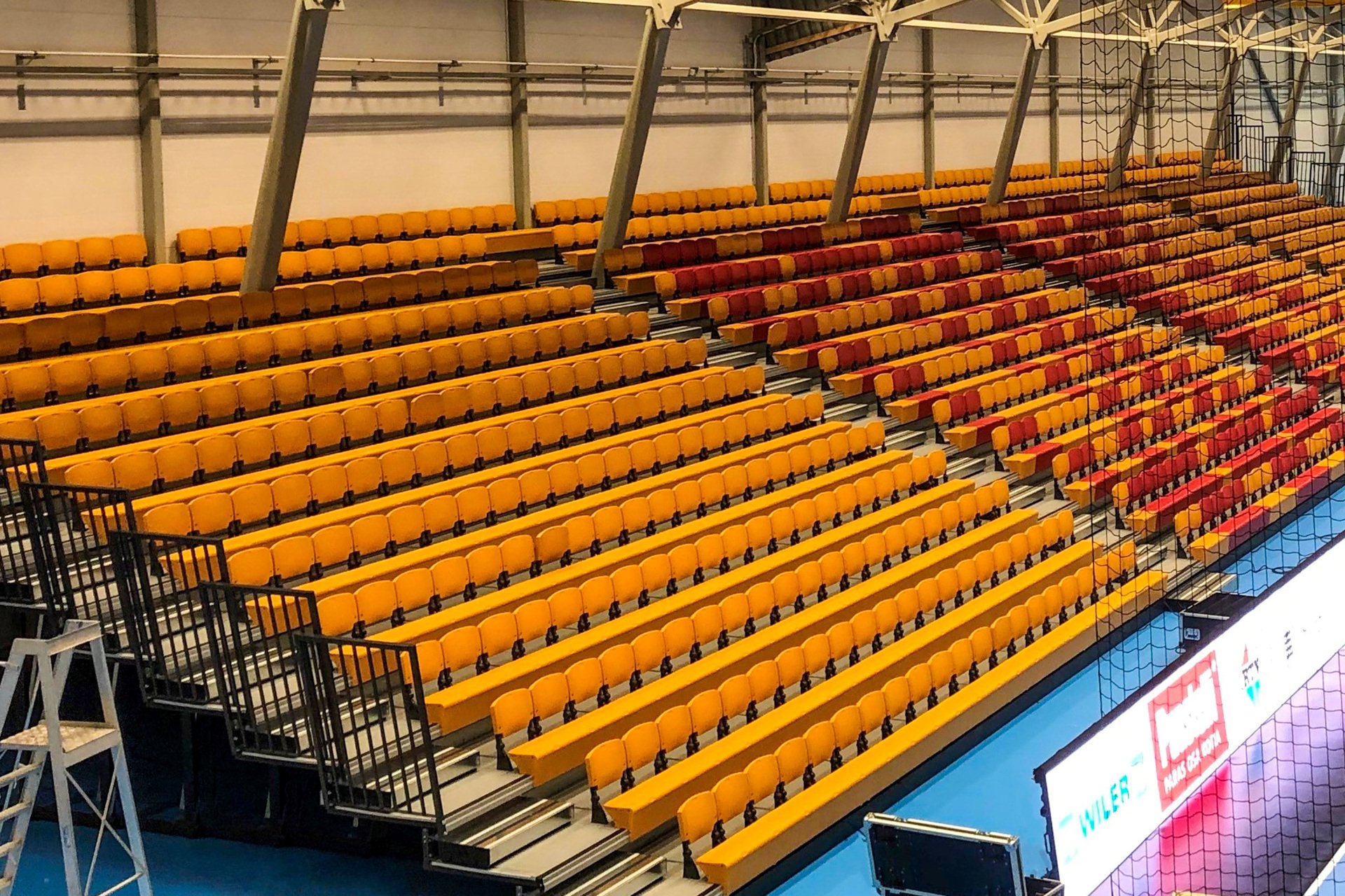 Interkal | Riihimaen Sports Hall Spectator Seating