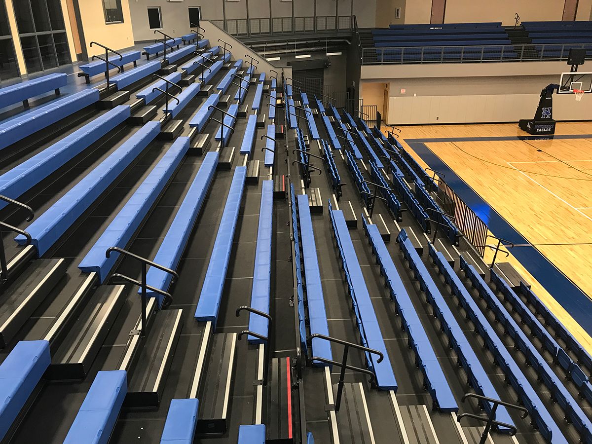 Interkal | Hennessey HS Blackout Telescopic Bleachers