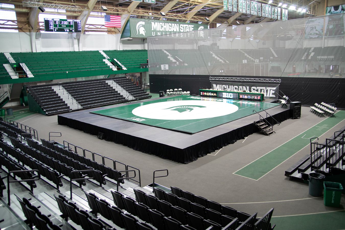 Interkal | Custom Telescopic Seating at MSU